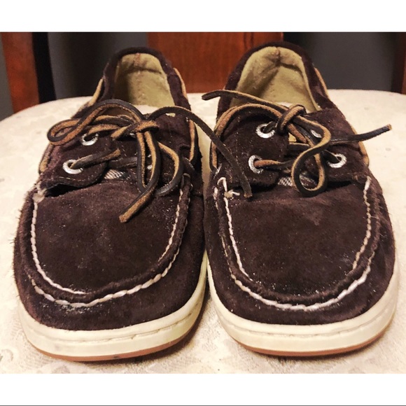 Sperry | Shoes | Sperry Top Siders Suede And Flannel Loafers | Poshmark